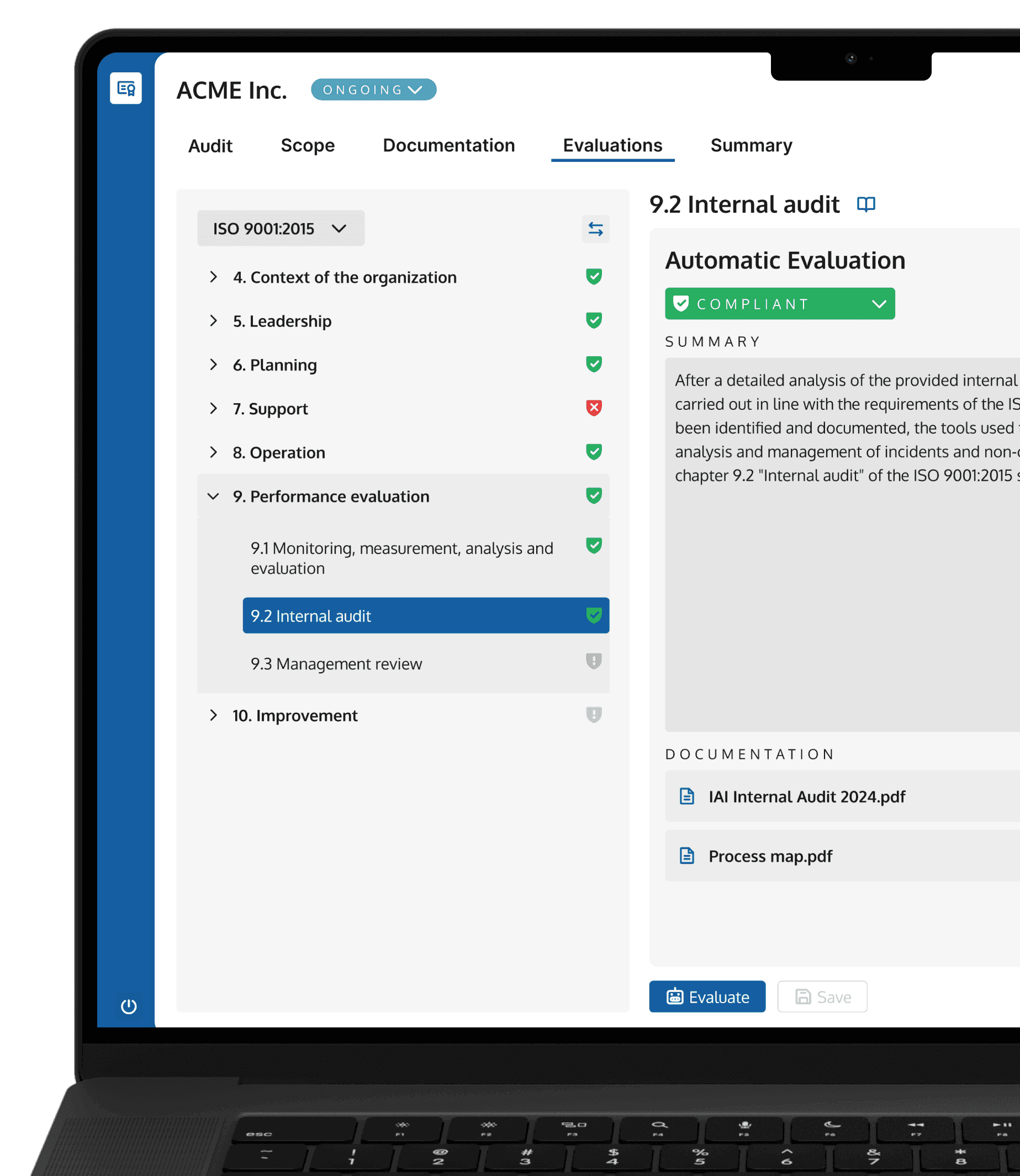 AuditAI, the Intelligent Audit Assistant